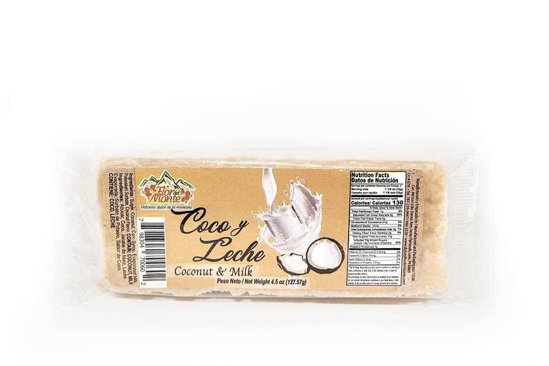 Barra Coco y Leche – Un Gustito Puertorriqueño