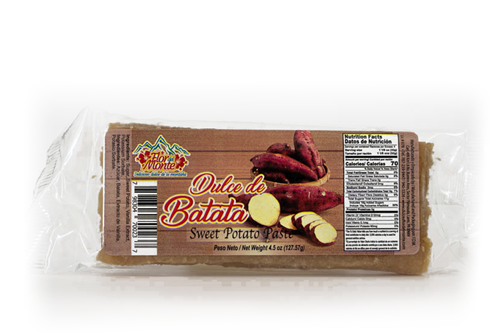 Pasta de Batata,hecha con Batata natural. – Un Gustito Puertorriqueño